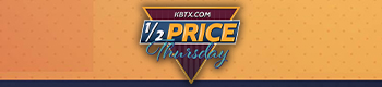 1/2 Price Thursday